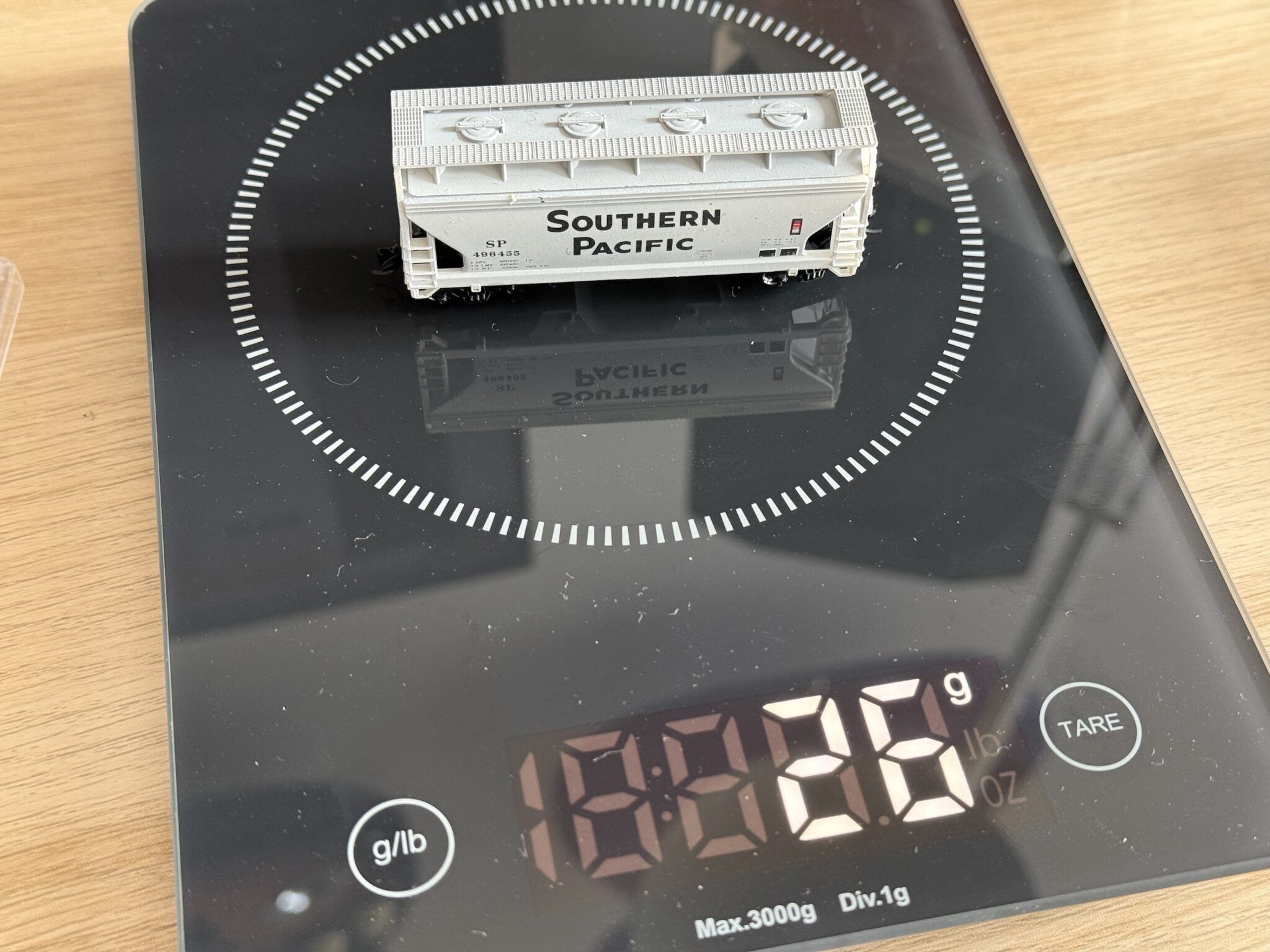 Model Railroad Cars Weight - The Burbank Branch in N scale