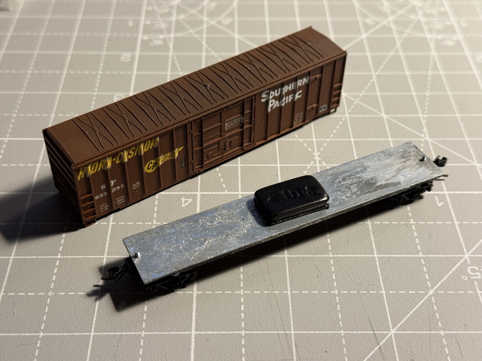 Model Railroad Cars Weight - The Burbank Branch in N scale